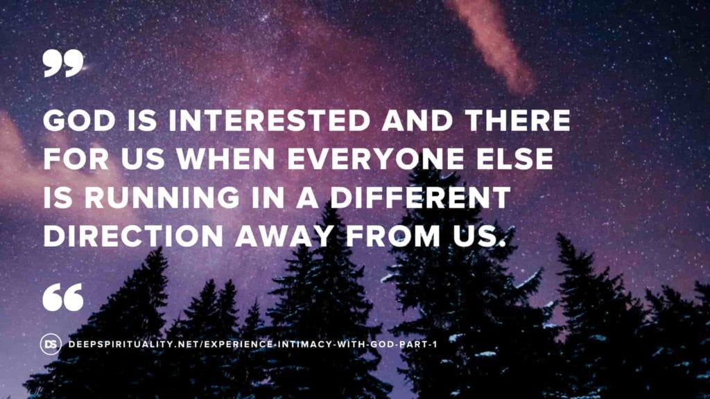 Intimacy with God: What Does It Mean to Experience It?